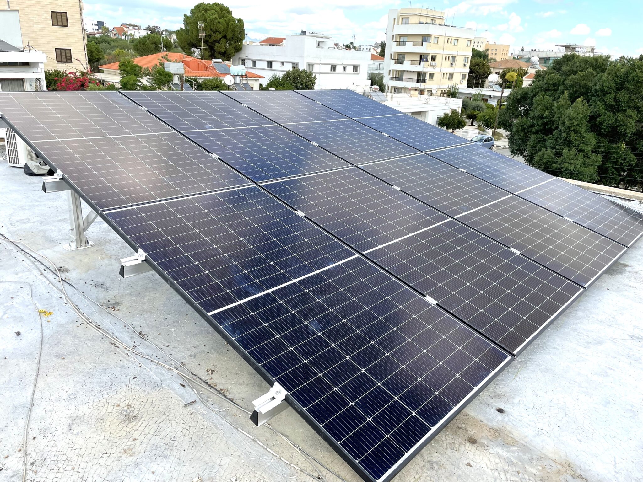 4kW PV System for Home in Aglantzia - Elektra Energy